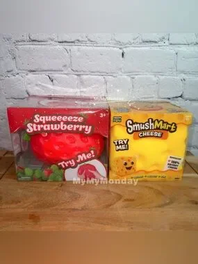RMS | Toys | Rms Crazy Fun Dumpling Jumbo Strawberry Squishy Cheese ...
